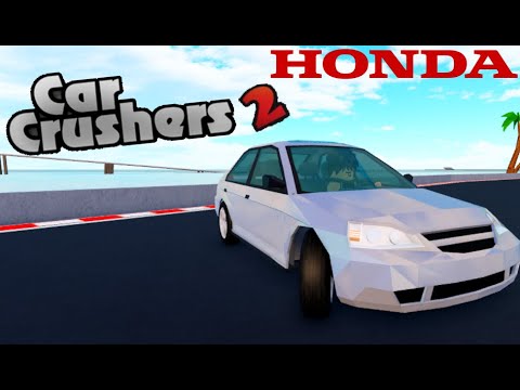 Car Crushers 2 - 2002 Honda Civic Eurobeat Edit! - YouTube