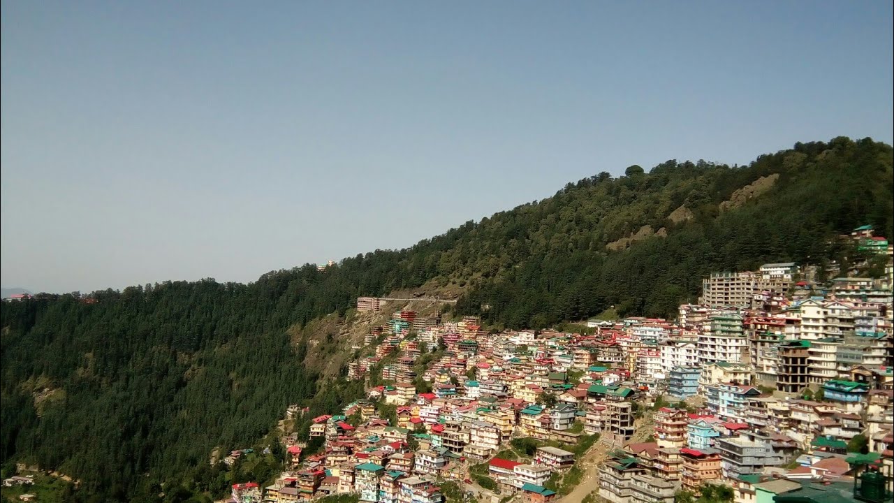 Shimla | Beautiful Shimla (Sanjauli) from my balcony | Simla Hills ...