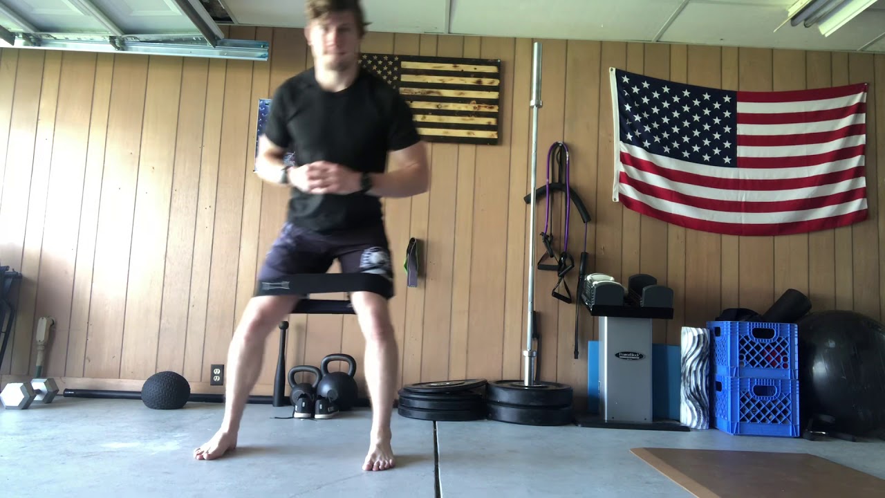 Hip Circle 4-Way Walk - YouTube