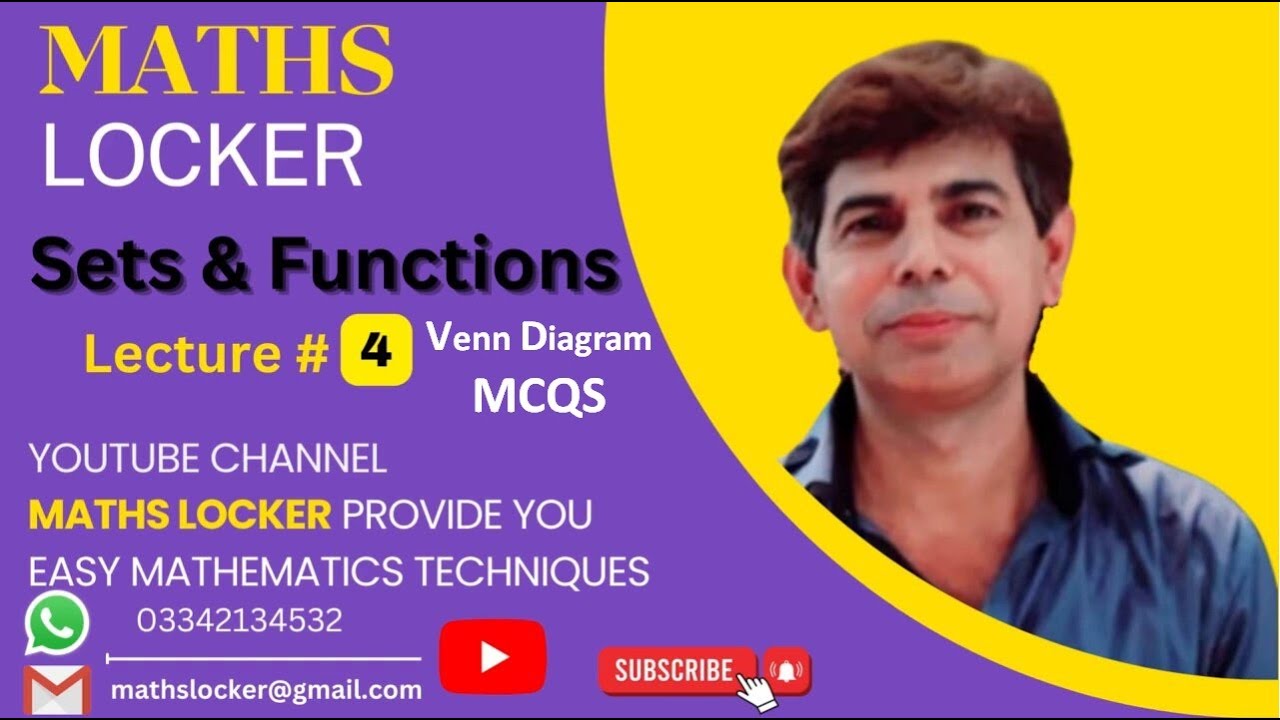 Sets and Functions | Venn Diagram - YouTube