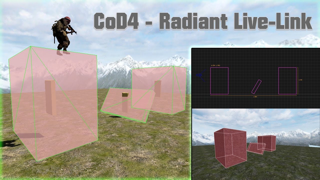 CoD4 - Radiant Live Link (Sync. Brushes) | IW3xo - YouTube