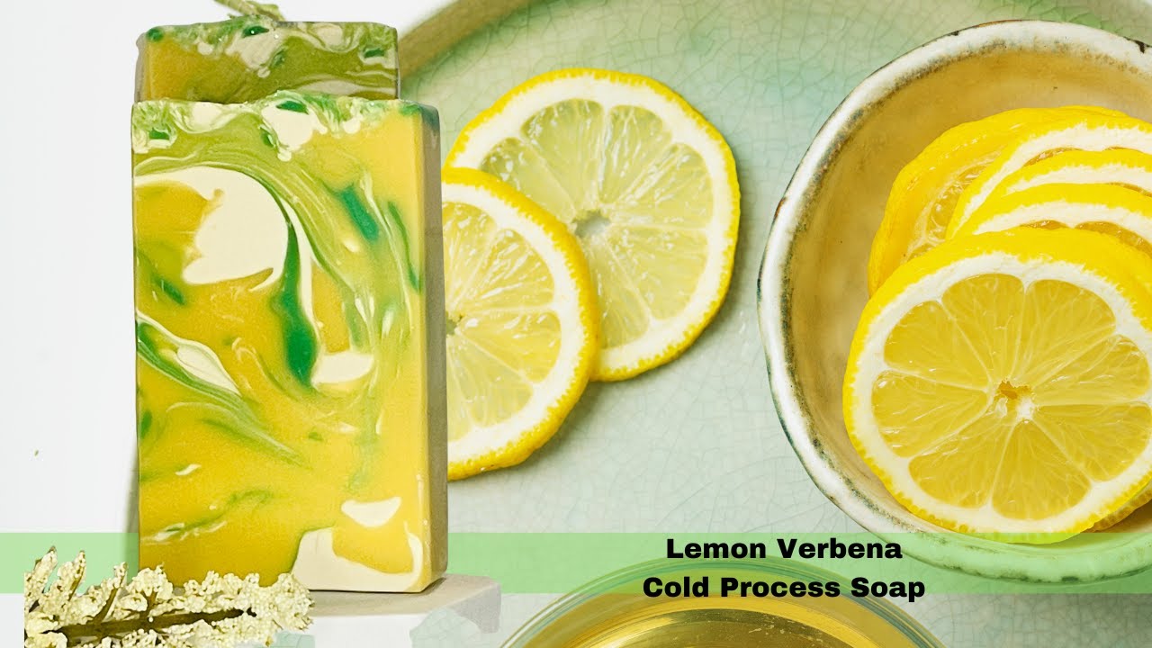 Lemon Verbena Handmade Cold Process Soap | Pretty Swirls | Drop Swirl ...