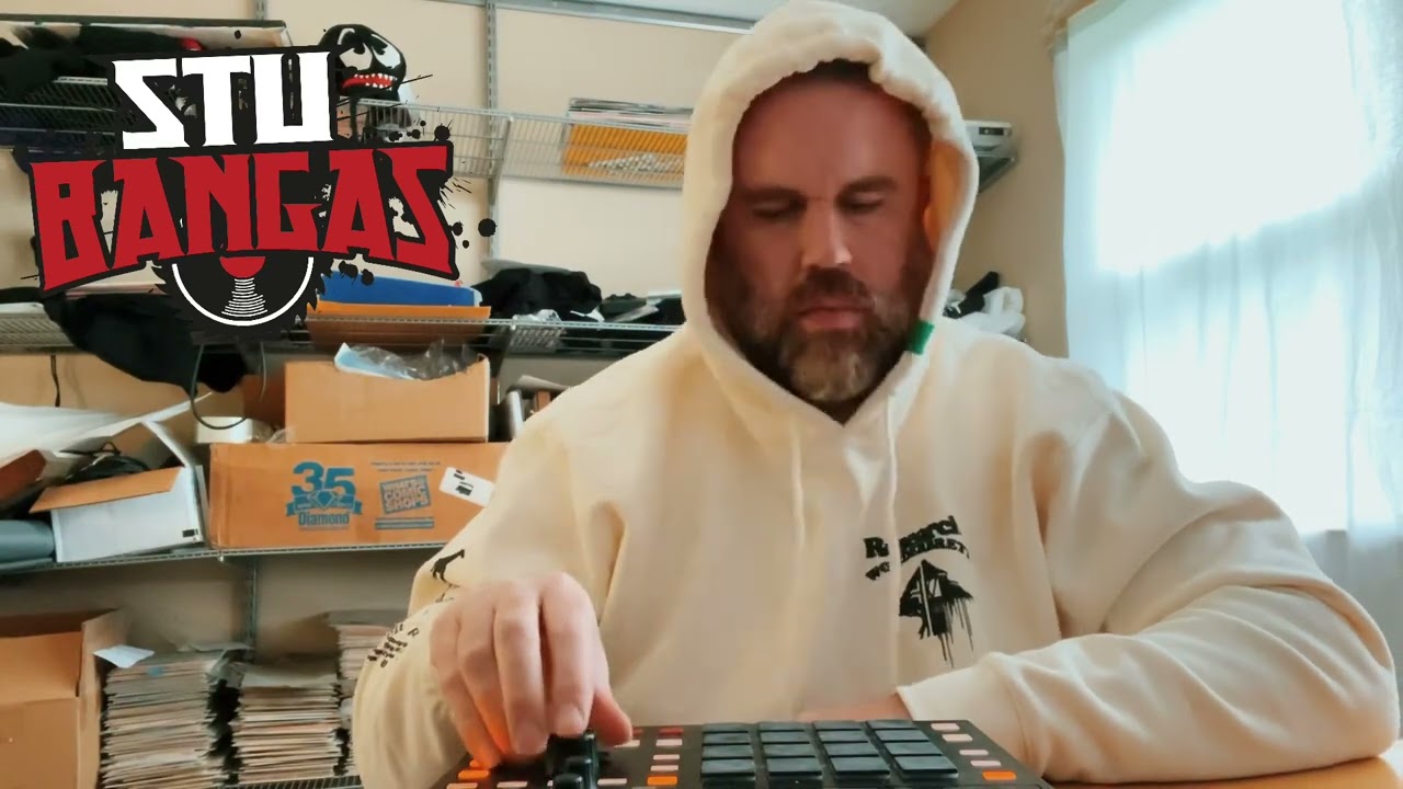 Stu Bangas cooking up with Brutal Drums 10 on the @AkaiProVideo MPC ...