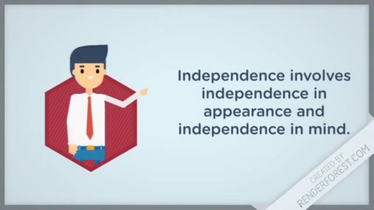 Independence of Auditor - YouTube