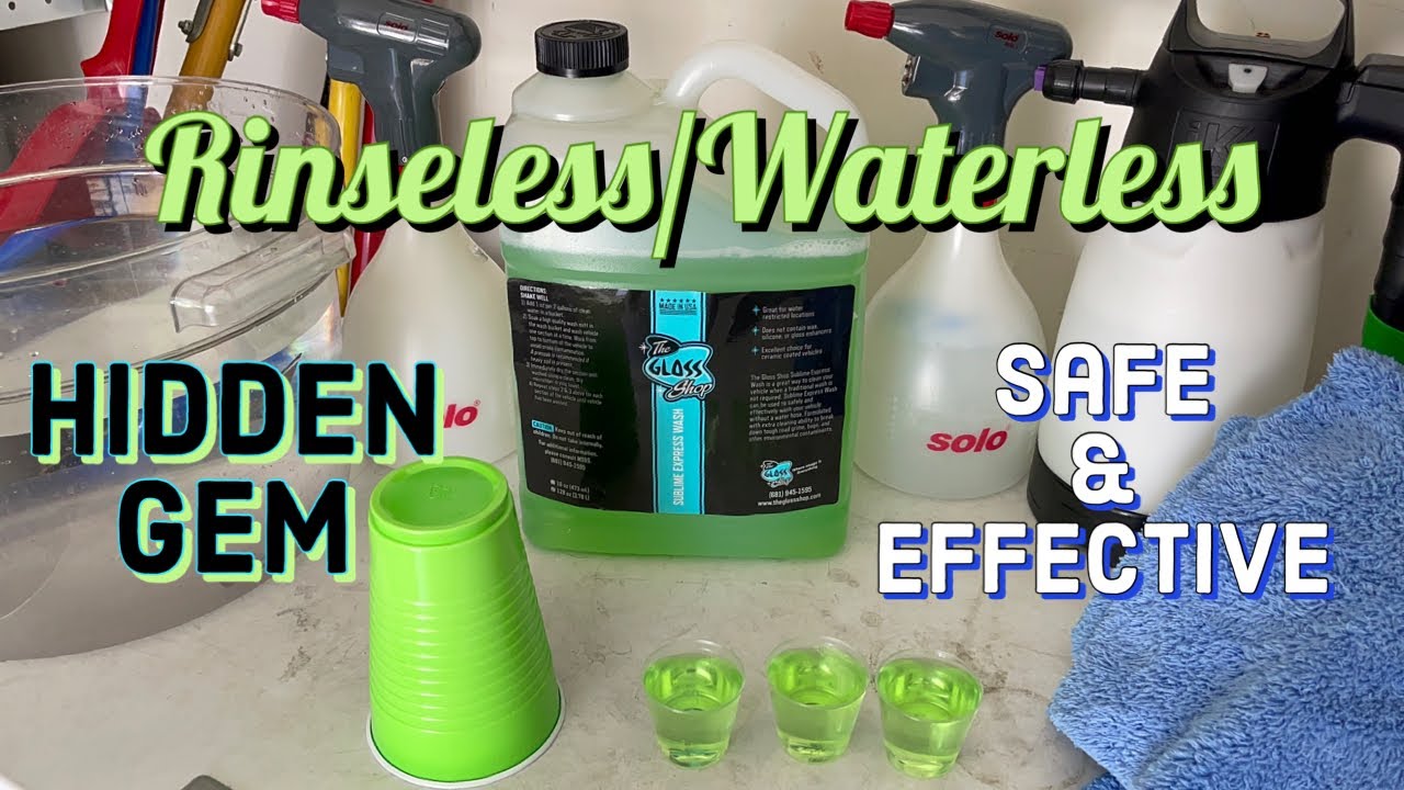 Sublime/ The Gloss Shop/ Rinseless/ Waterless Wash Methods/ Safe and ...