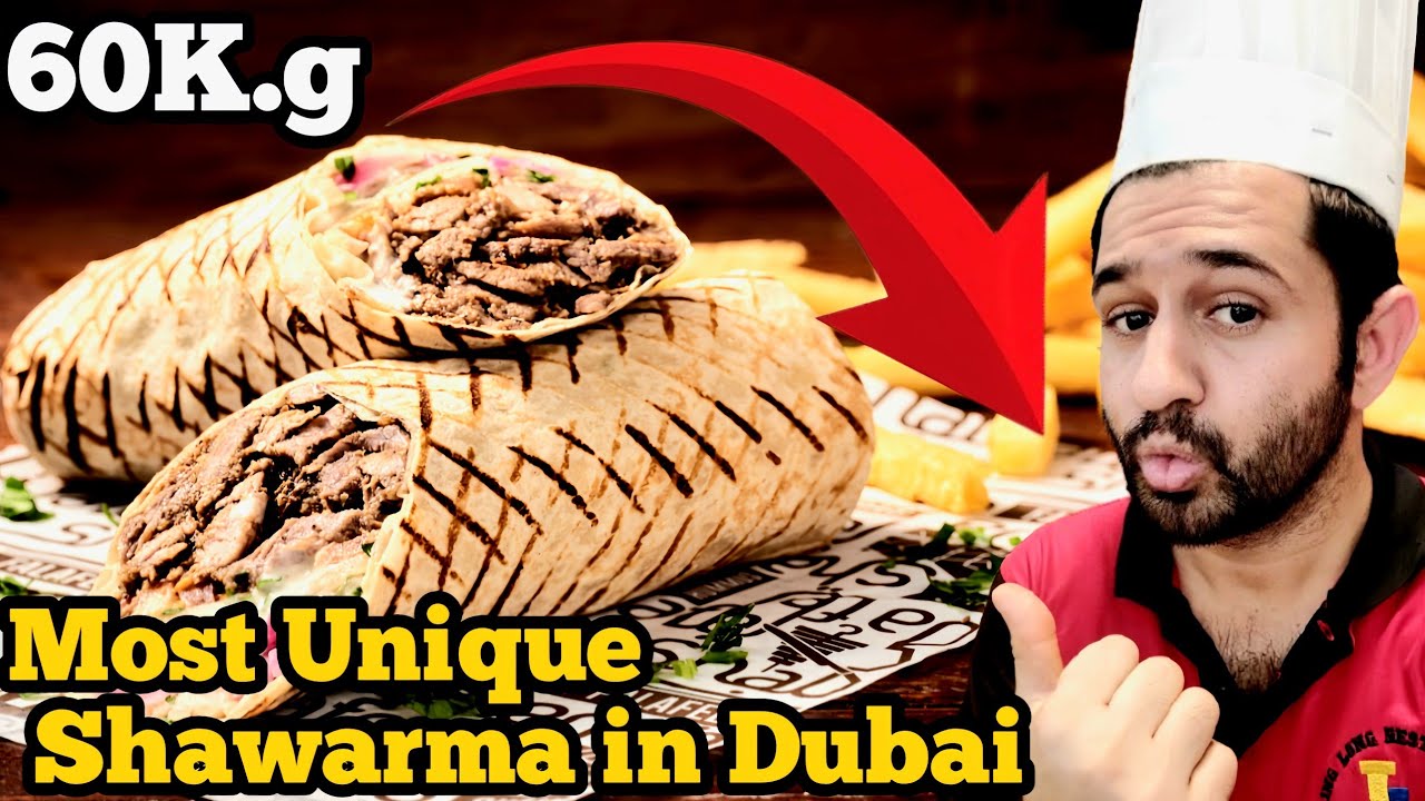 Most Unique Shawarma in Dubai | Turkish chicken shawarma | Italian ...