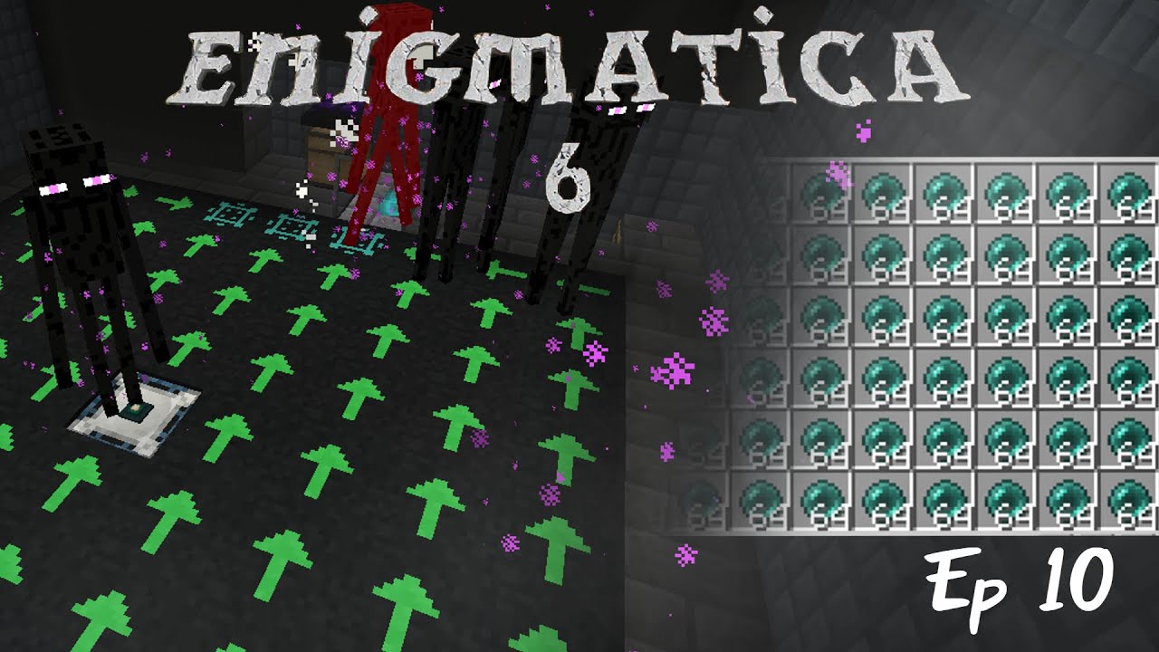 MINECRAFT Modpack Enigmatica 6 en Español - Ep 10 - Granja de Ender ...