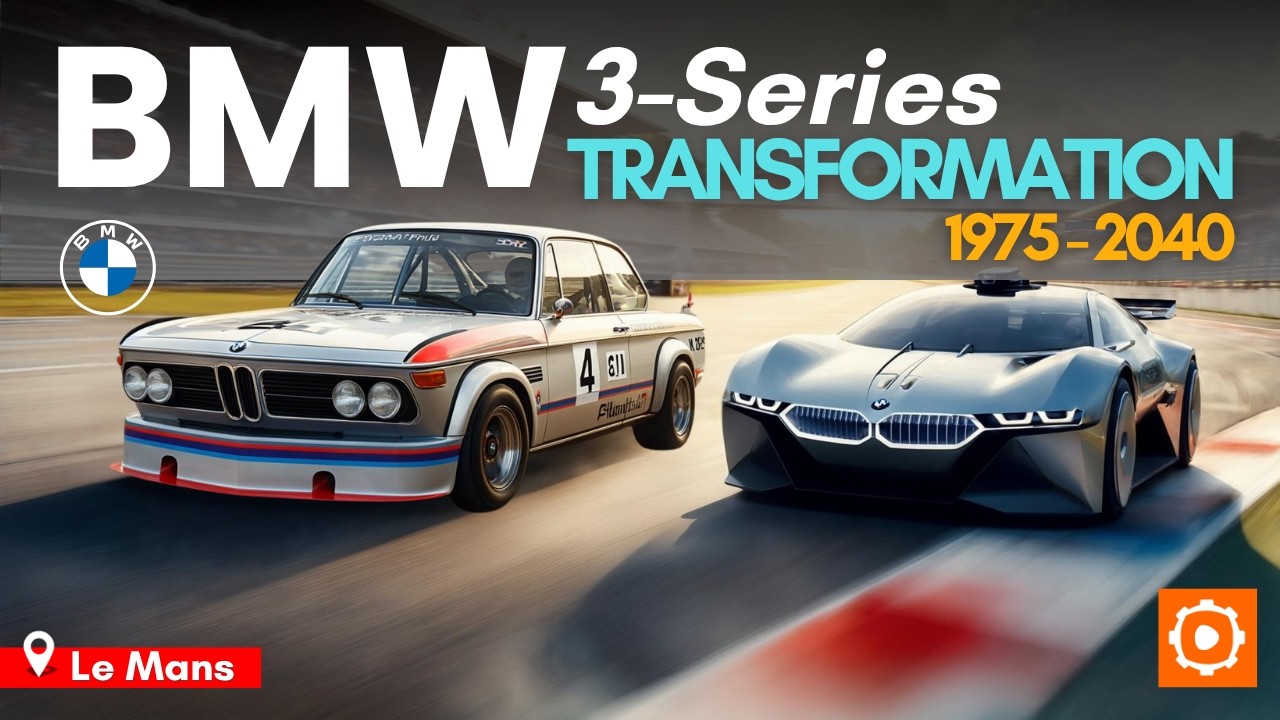 BMW 3 Series EVOLUTION in 8K — From 1975 to 2040 at Le Mans! CINEMATIC ...