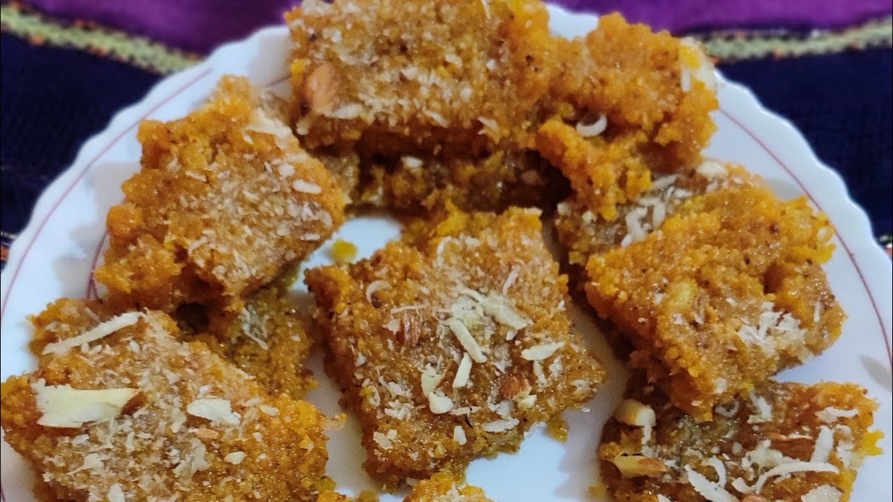 #MOONG DAL BARFI/ soft n delicious😋/ easy to make with simple ...