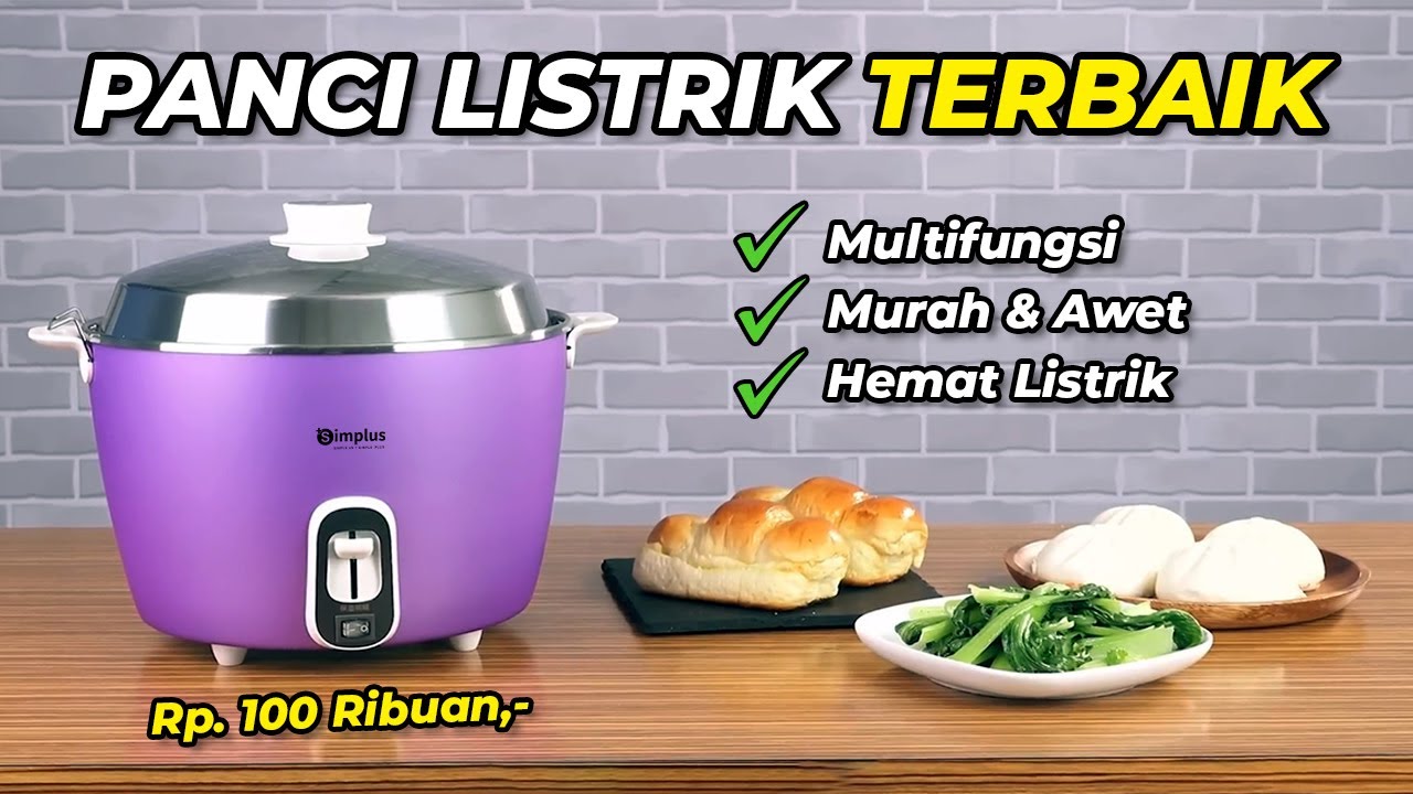 5 Rekomendasi PANCI LISTRIK TERBAIK 2024, Panci Serbaguna HEMAT LISTRIK ...