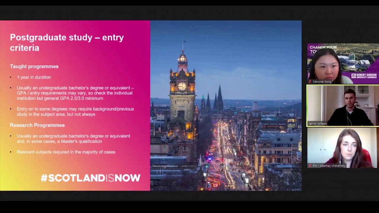Study in Scotland - YouTube
