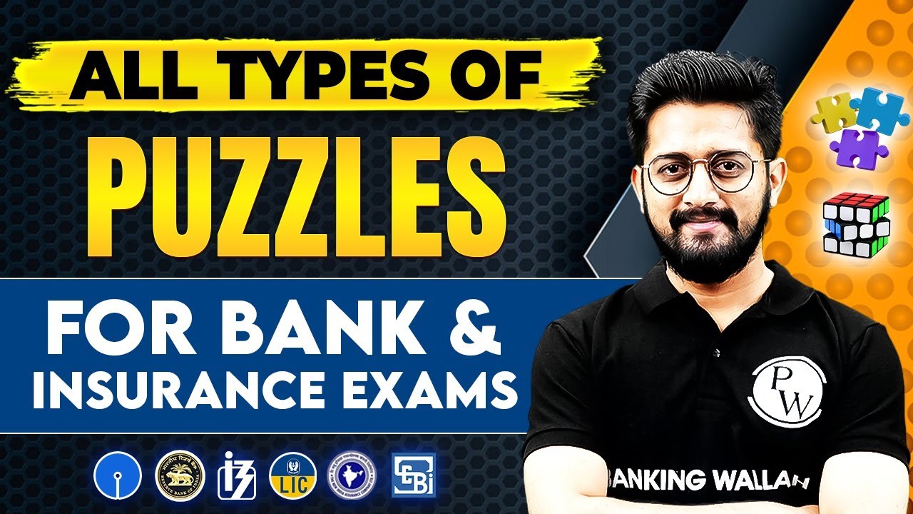 All Type of Puzzles | Puzzles for Bank & Insurance Exams | Puzzle ...