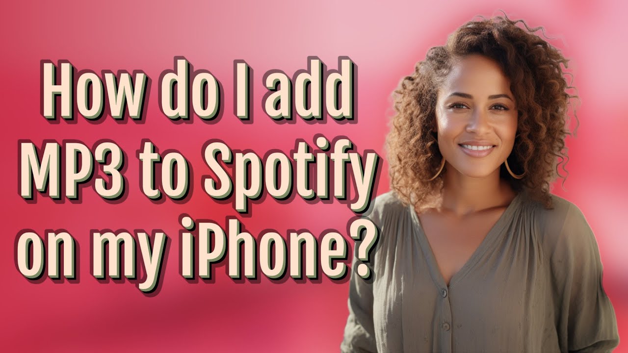 How do I add MP3 to Spotify on my iPhone? - YouTube