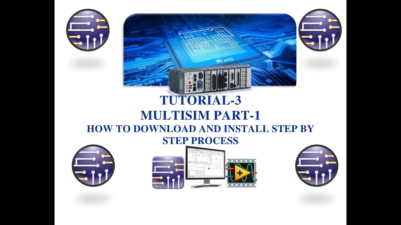 How to download and install MULTISIM Software POWER PRO Version - YouTube