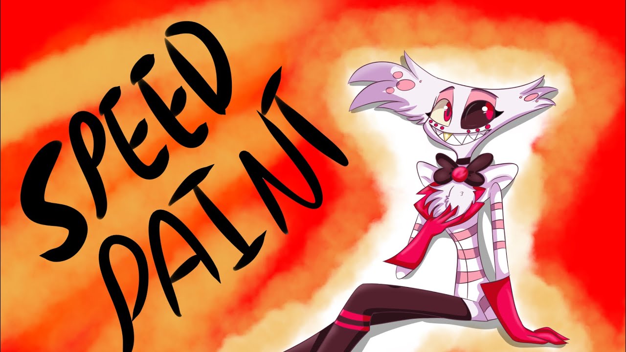 Angel Dust speed paint - YouTube