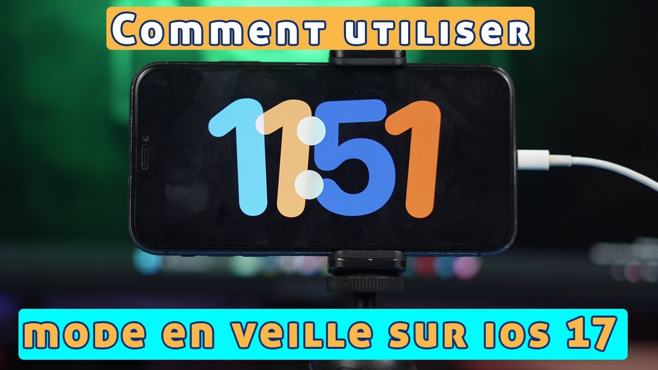 iOS 17 Standby：Comment utiliser mode en veille sur iOS 17 ？ - YouTube