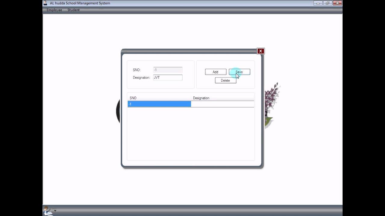 School Management System Login Part1 - YouTube
