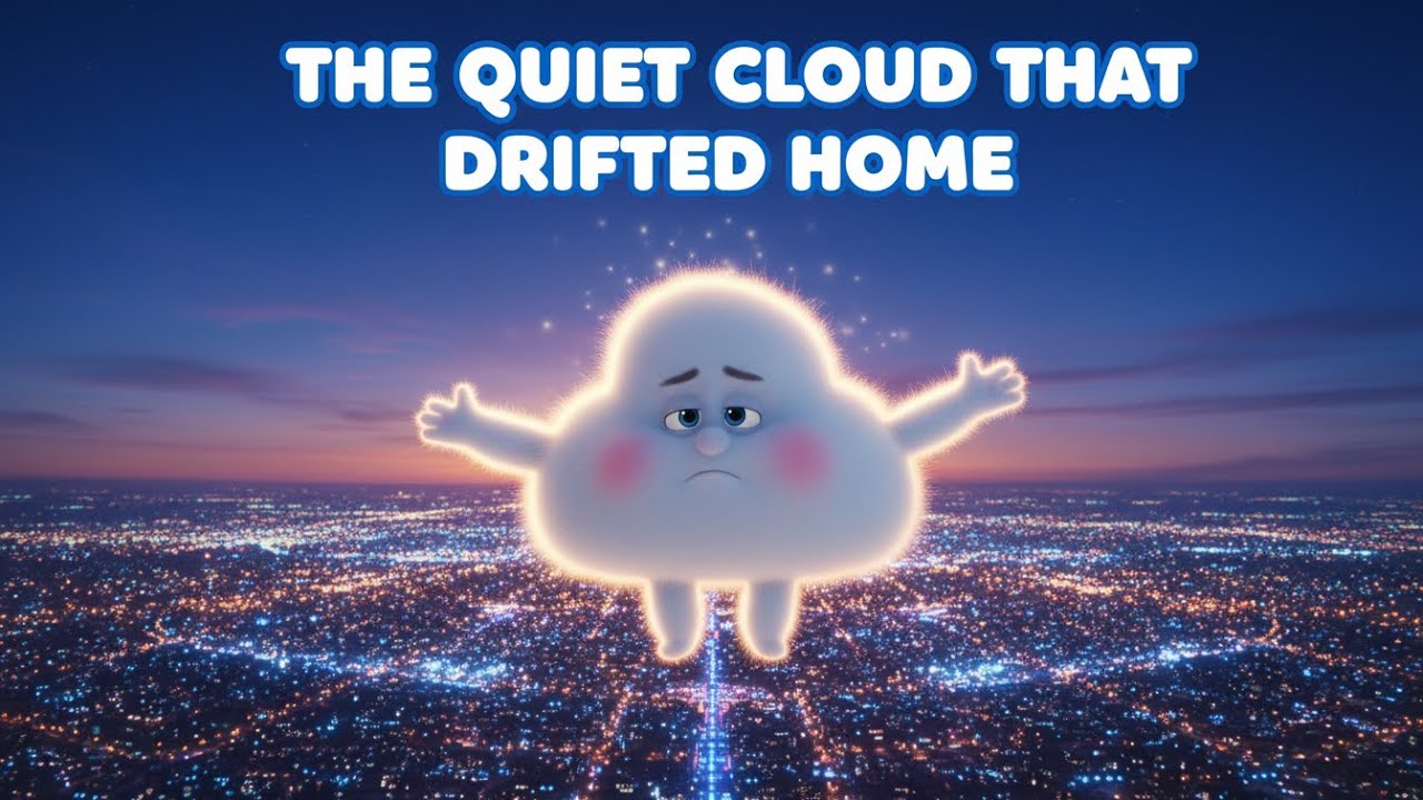 The Quiet Cloud That Drifted Home ☁️😴 - 3D Animated Story for Kids | Fun Learning Adventure ...