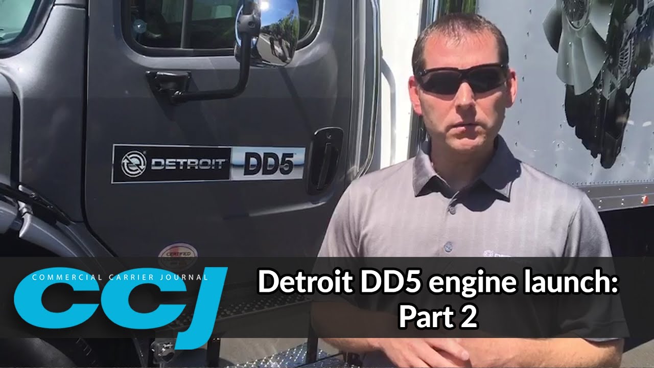 Detroit DD5 engine launch: Part 2 - YouTube