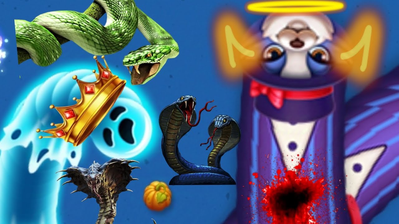 Worms Zone Snake Fast Kill || 001 Pro Game Controling The Whole Lobby ...