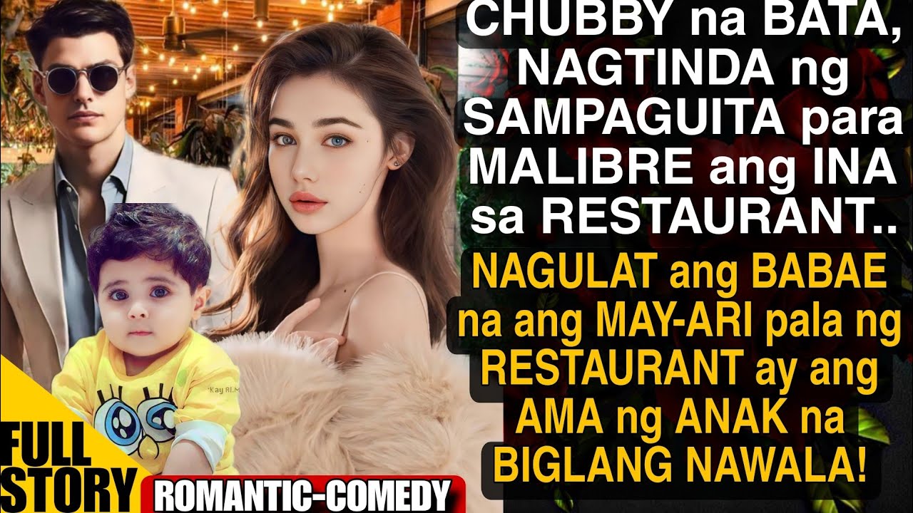 CHUBBY NA BATA, NAGTINDA NG SAMPAGUITA PARA MALIBRE ANG INA SA RESTO ...