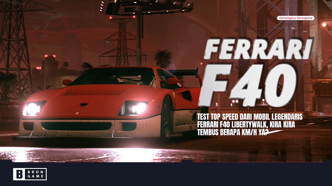 FERRARI F40 TOP SPEED 38? KM/H ? Ferrari LBWK NFS 2015 - Thrustmaster ...