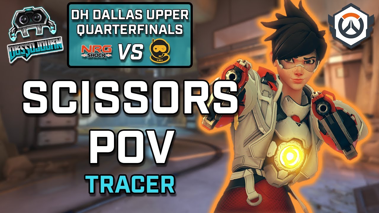 [Scissors POV] NRG Shock vs SSG - Upper Quarterfinals - DH Dallas OWCS ...