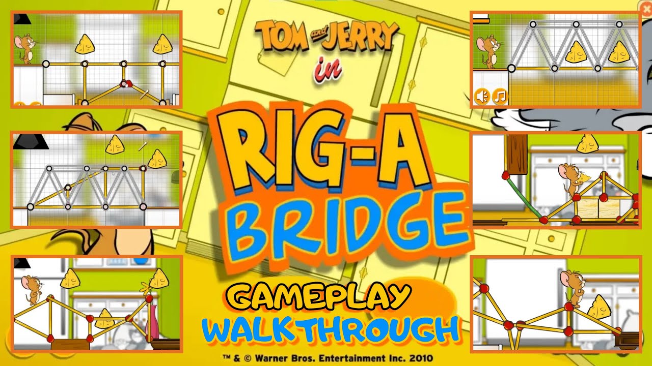 Tom And Jerry Rig A Bricks [FlashPlayer] - Gameplay Walkthrough - All ...
