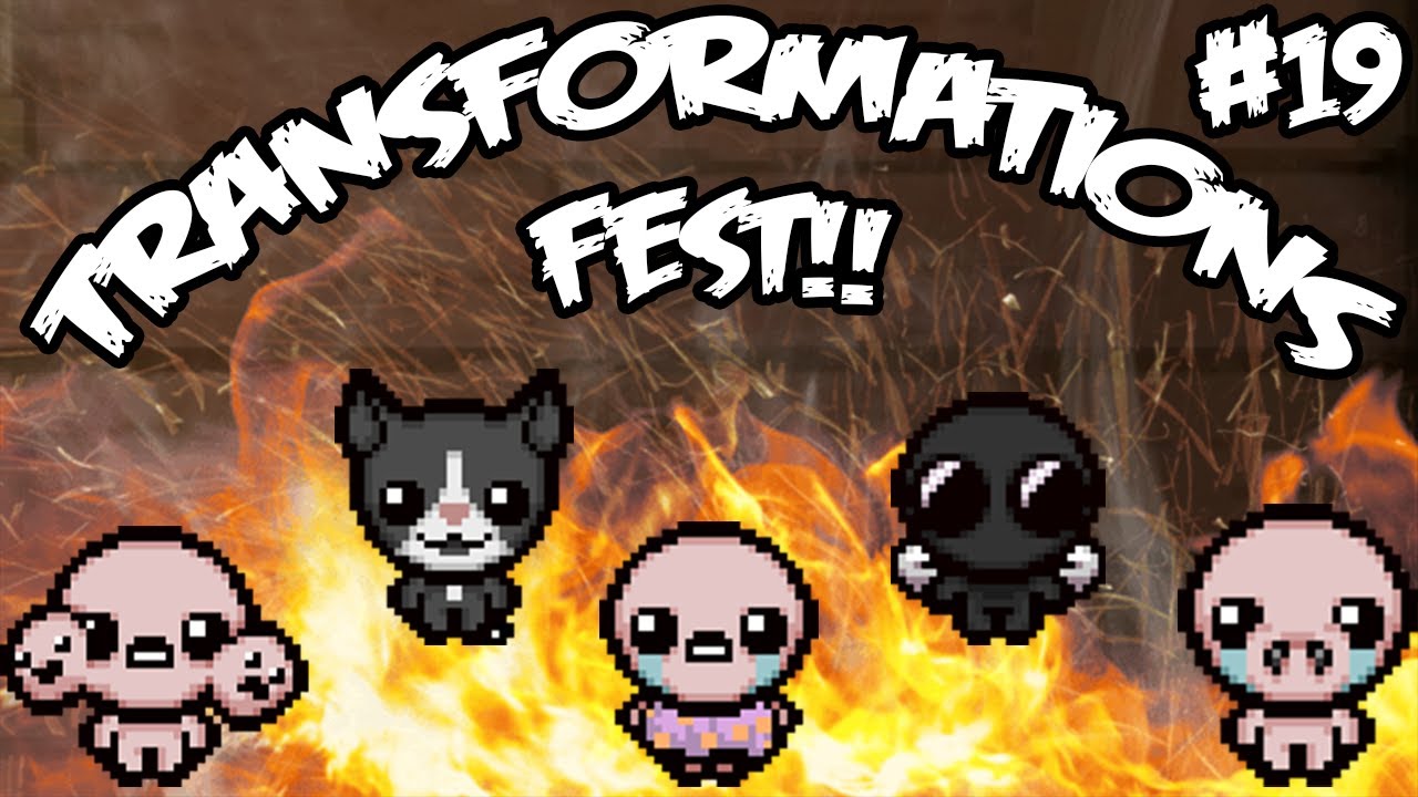 Transformation Fest! - The Binding of Isaac Repentance - Road to 100% ...