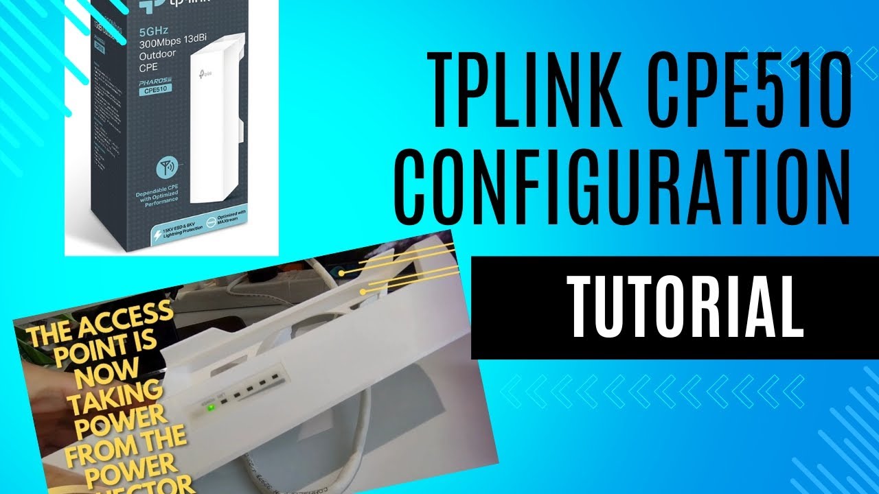 Tp Link Access Point Configuration Youtube