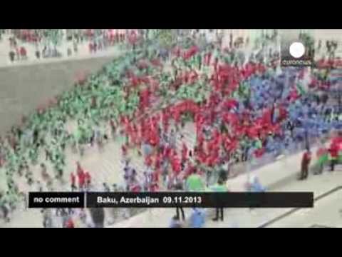 Flashmob Baku Flag Day