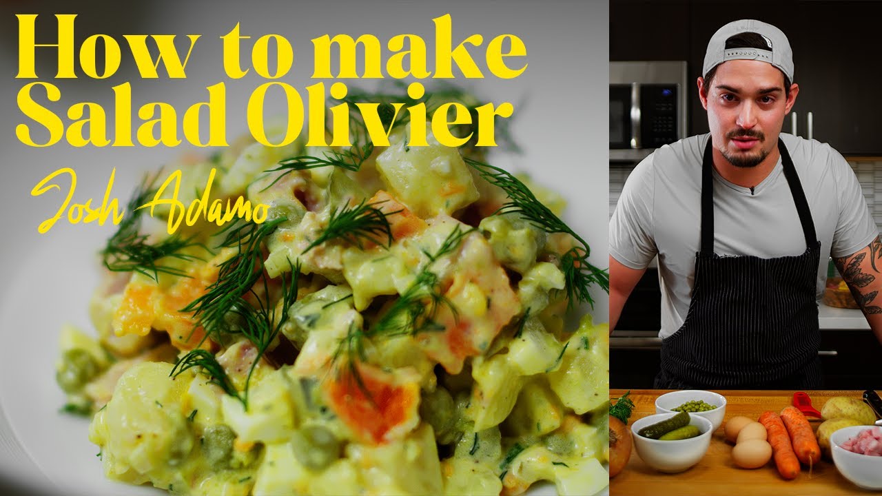 How to make Salad Olivier | Josh Adamo - YouTube