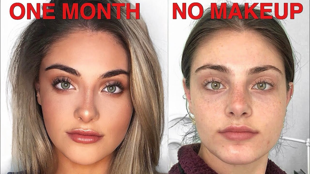 30 Day No Makeup Challenge | Makeupview.co