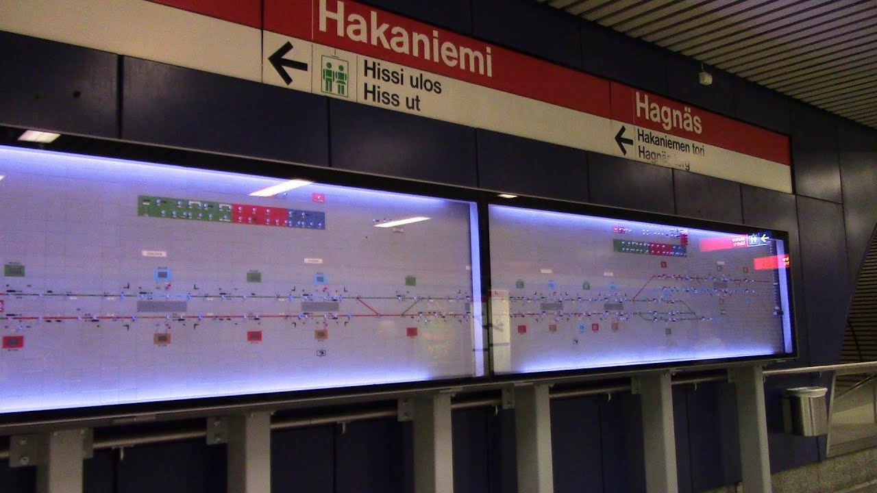 Helsinki Metro Branches Helsingin metro haaraan Helsingfors metro ...