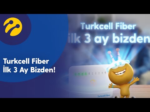 Turkcell Fiber İlk 3 Ay Bizden!