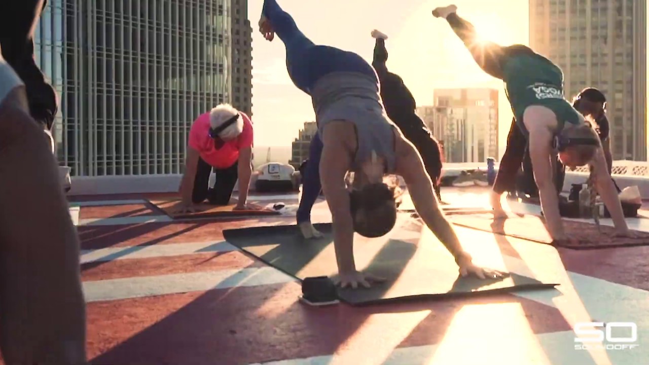Sound Off Yoga Experience w/ DJ Taz Rashid - YouTube