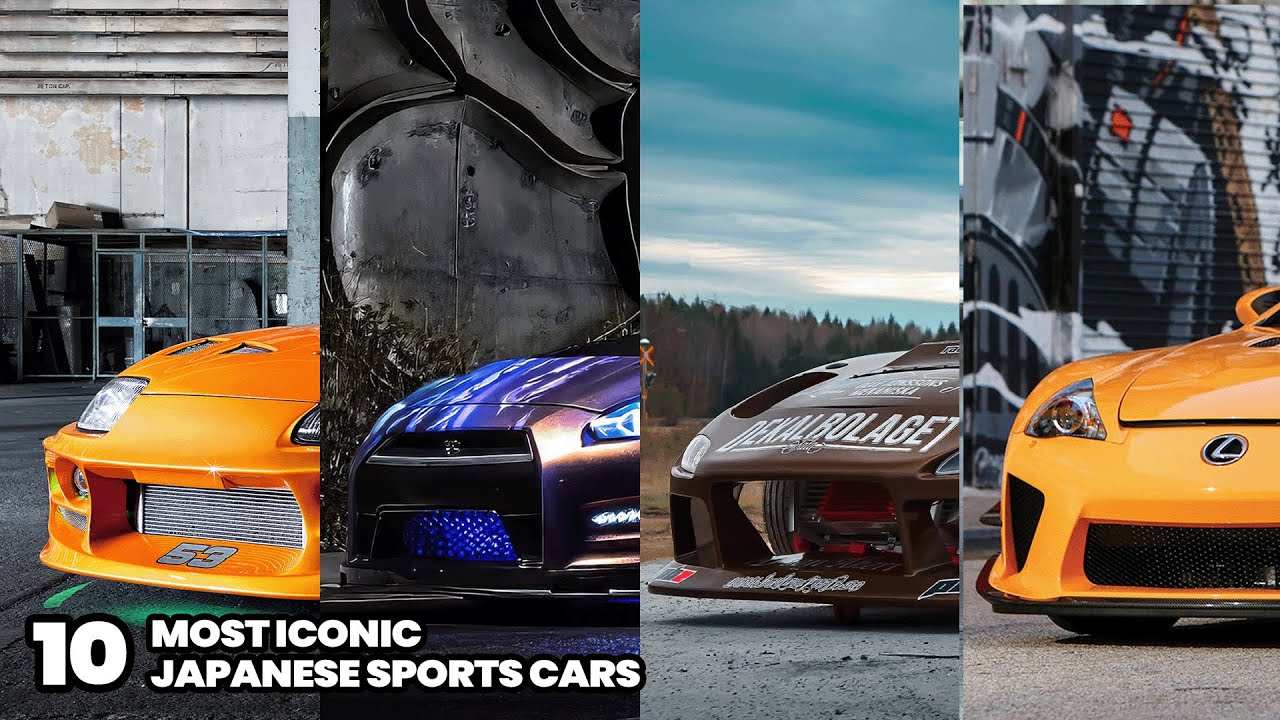 The 10 Most Iconic Japanese Sports Cars | Japanese Supercars Cars - YouTube