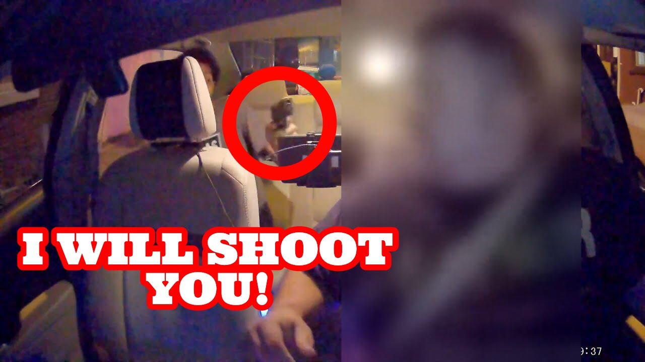 Uber Drivers Worst Nightmare! (PULLS OUT GUN) - YouTube