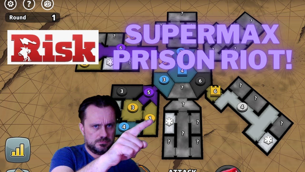 Risk: Supermax Prison Capital Conquest Riot! - YouTube
