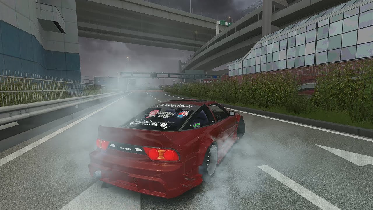 Drifting empty streets in Japan ... (VR with rain :) - YouTube
