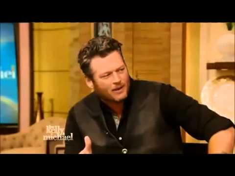 BLAKE SHELTON Interview Live with Kelly and Anderson album Bringing ...