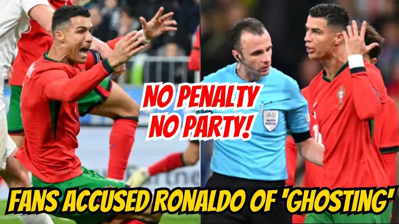 No Penalty, No party! Fans Accused Cristiano Ronaldo Of 'Ghosting' For ...