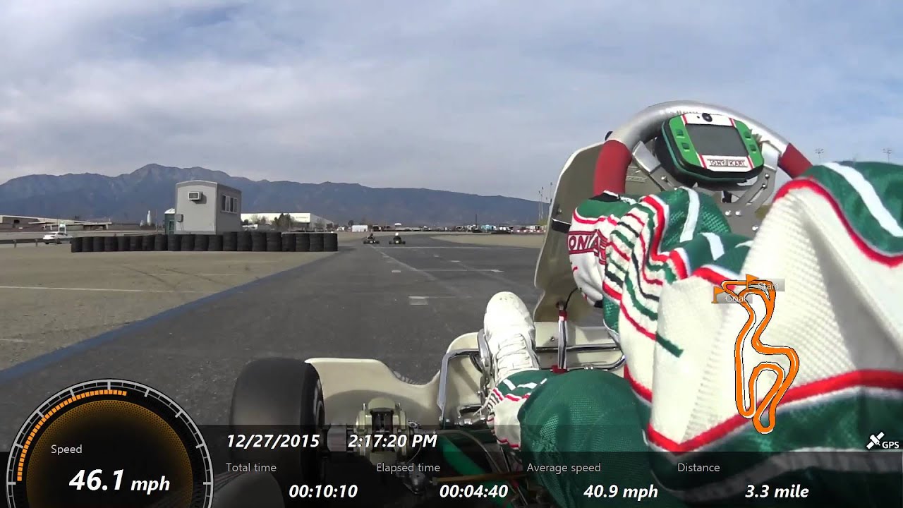 Tony Kart Racer 401 Exceeding The Limits Of Grip - YouTube