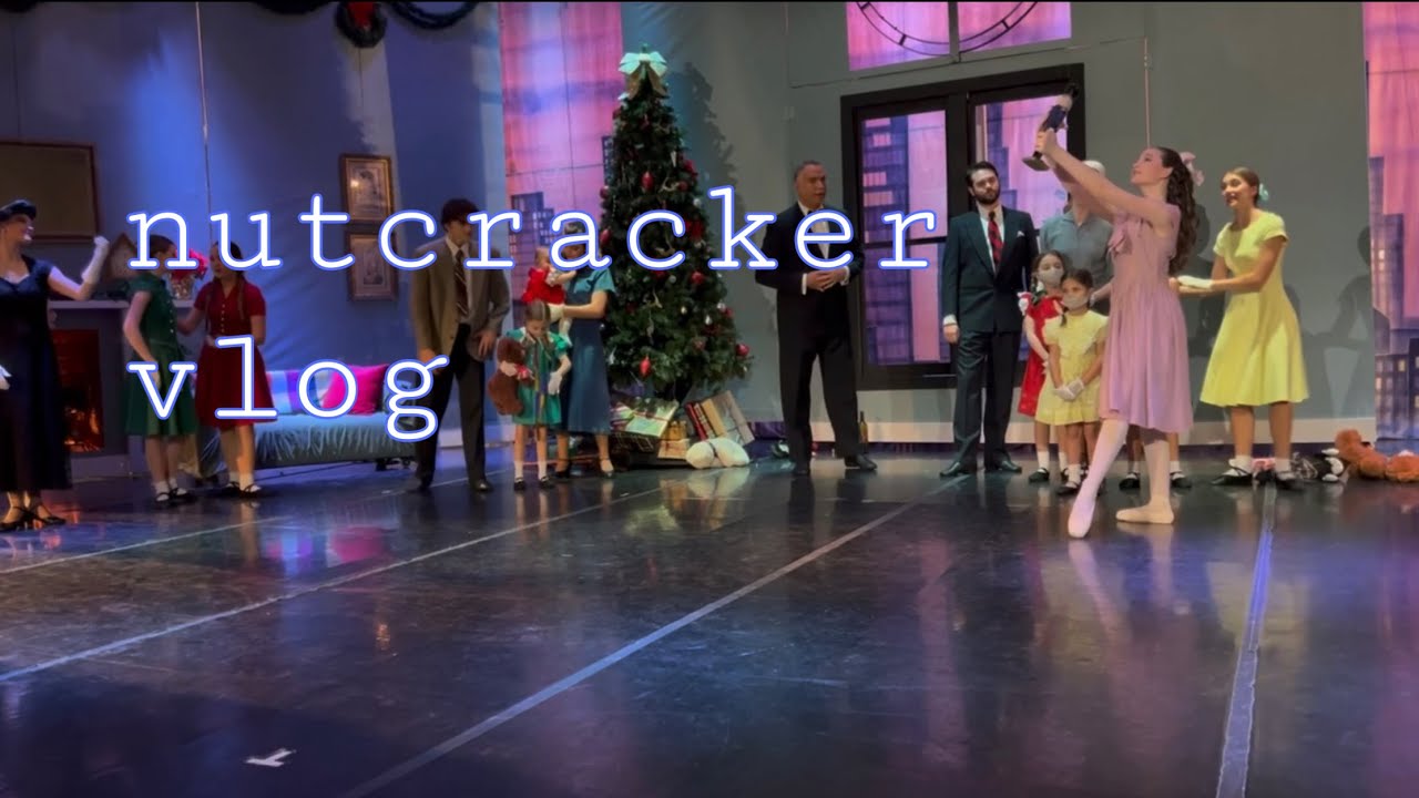 backstage during nutcracker | ballet vlog - YouTube