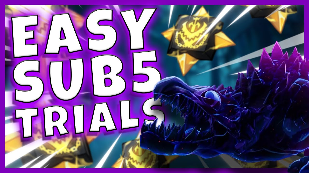 Dauntless Shadow touched Nayzaga trials - EASIEST sub 5 build and guide ...