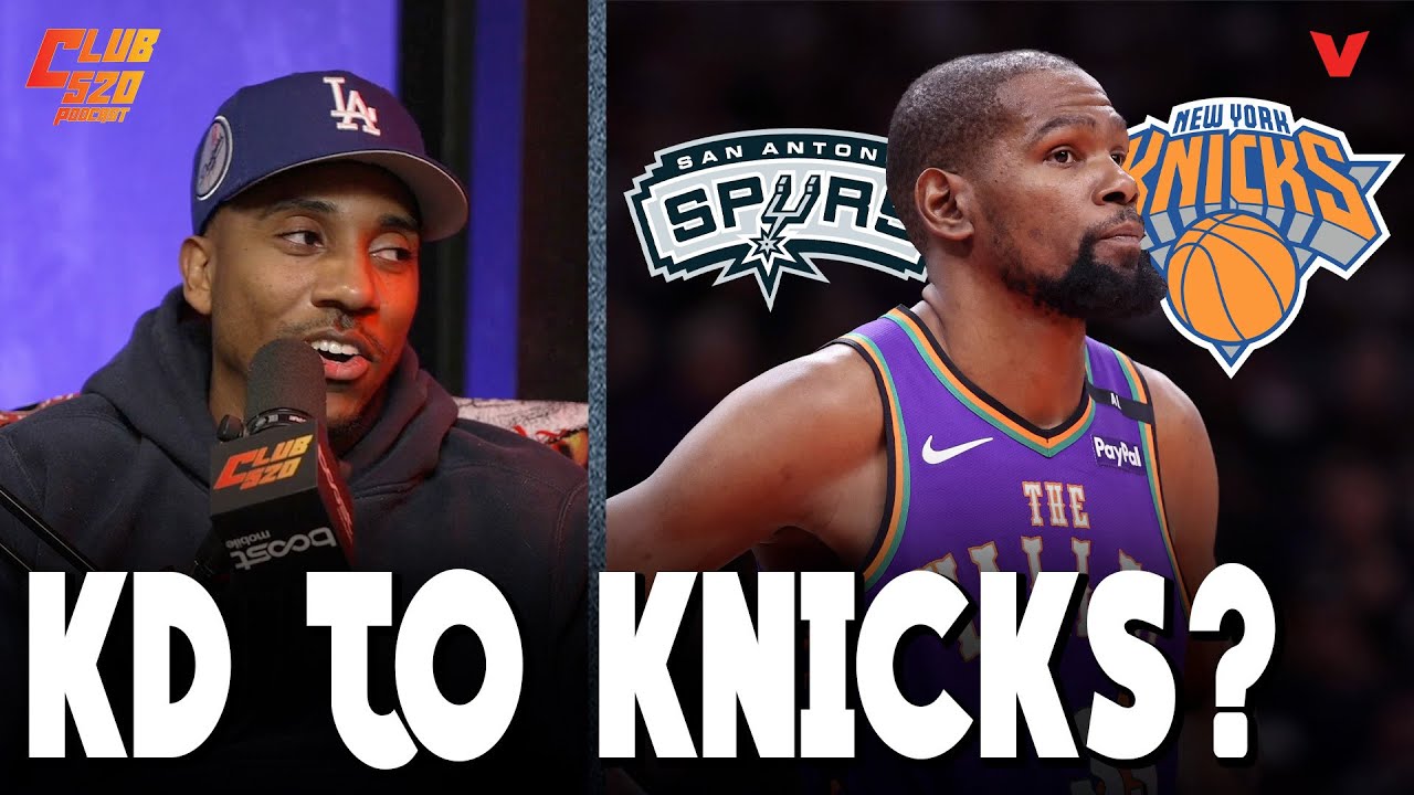 Jeff Teague says Kevin Durant trade to KNICKS is better fit than Spurs | Club 520 - YouTube