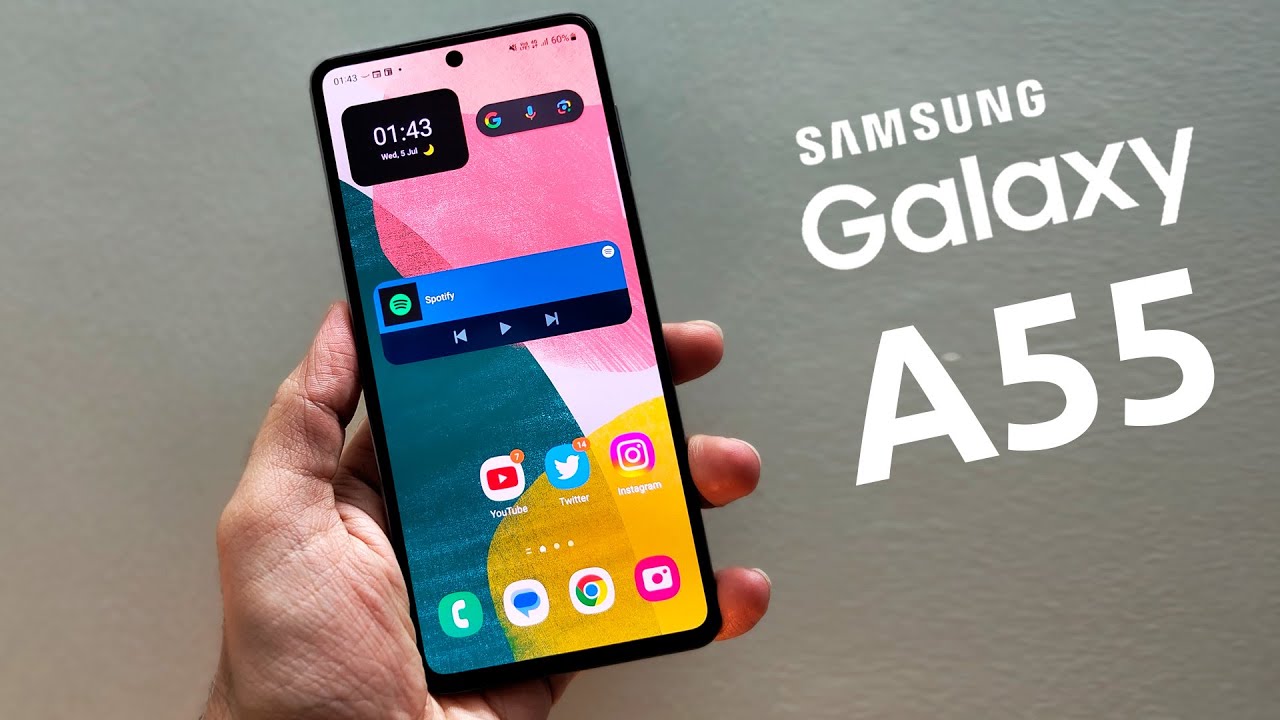 Samsung Galaxy A55 - OFFICIAL! Release Date & Specs - YouTube