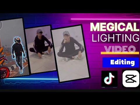 How To Make Lighting Effect Video || Electric Light Effect Video ...