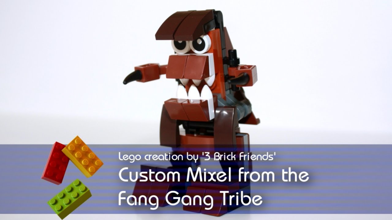 Lego Mixels - Custom Lego Mixel from Fang Gang tribe - YouTube