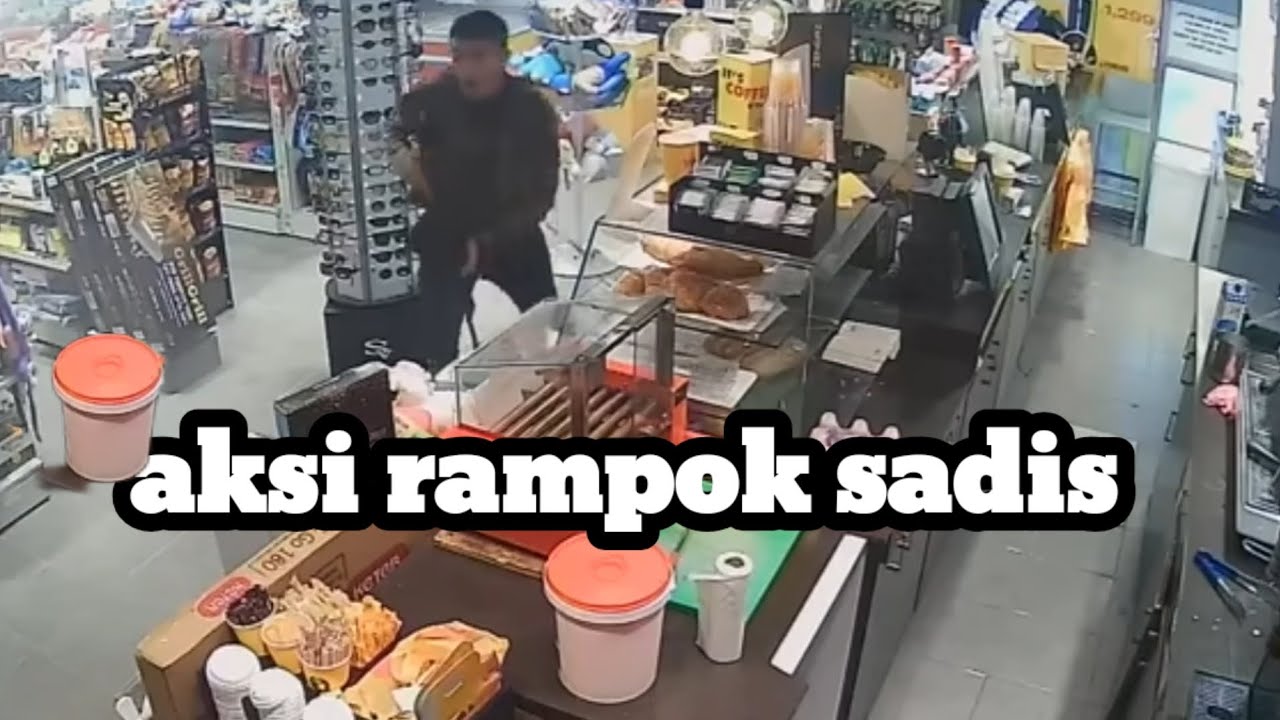 amazing bener2 gila rampok bawa laras panjang#viralvideo #rampok # ...